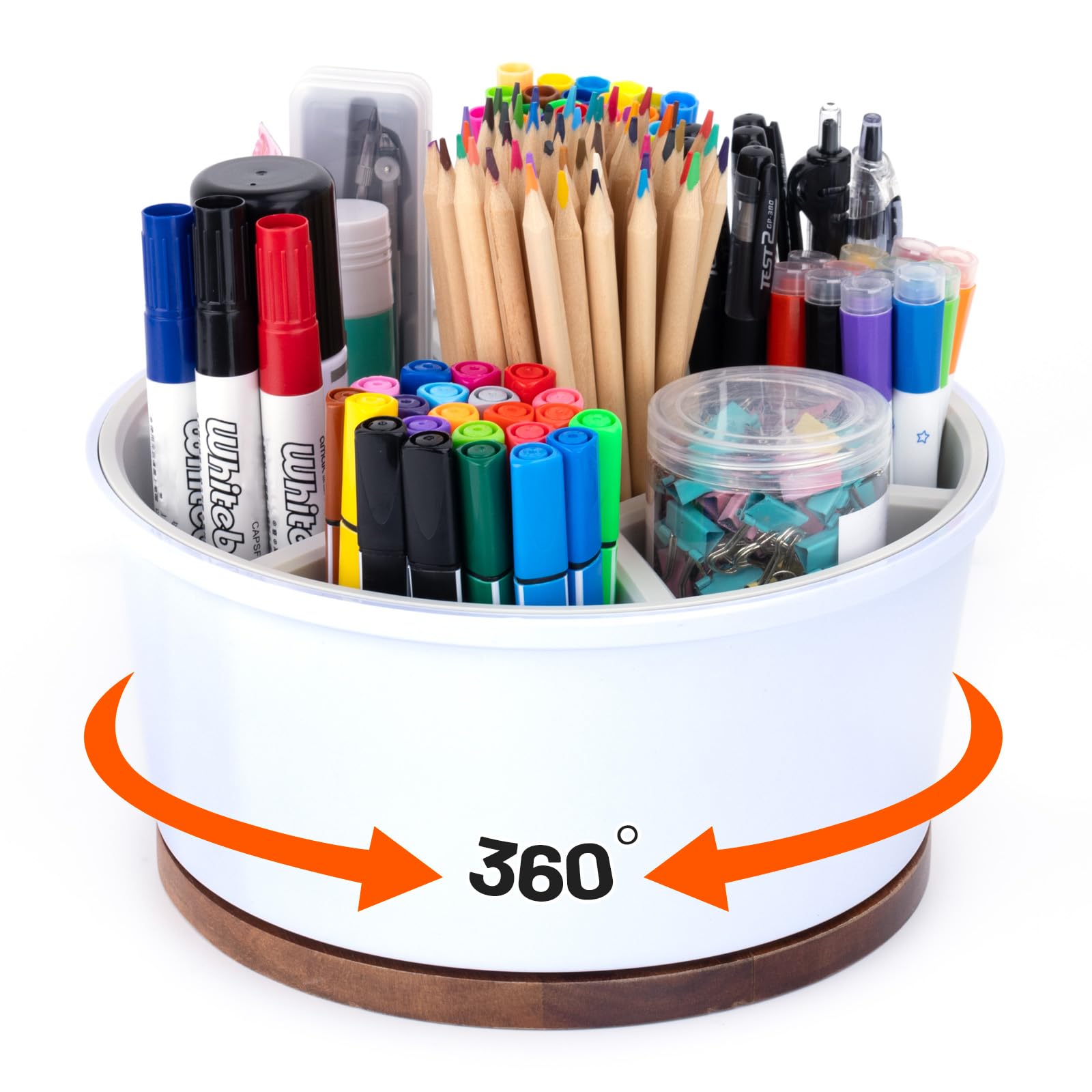 Snapklik.com : Hitseon Pen Organizer For Crayon Marker Color Pencil