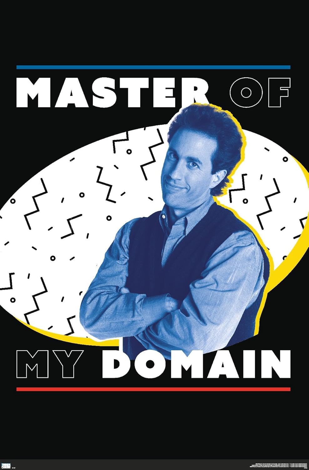 Amazon.com: Trends International Seinfeld - Master of My Domain Wall ...