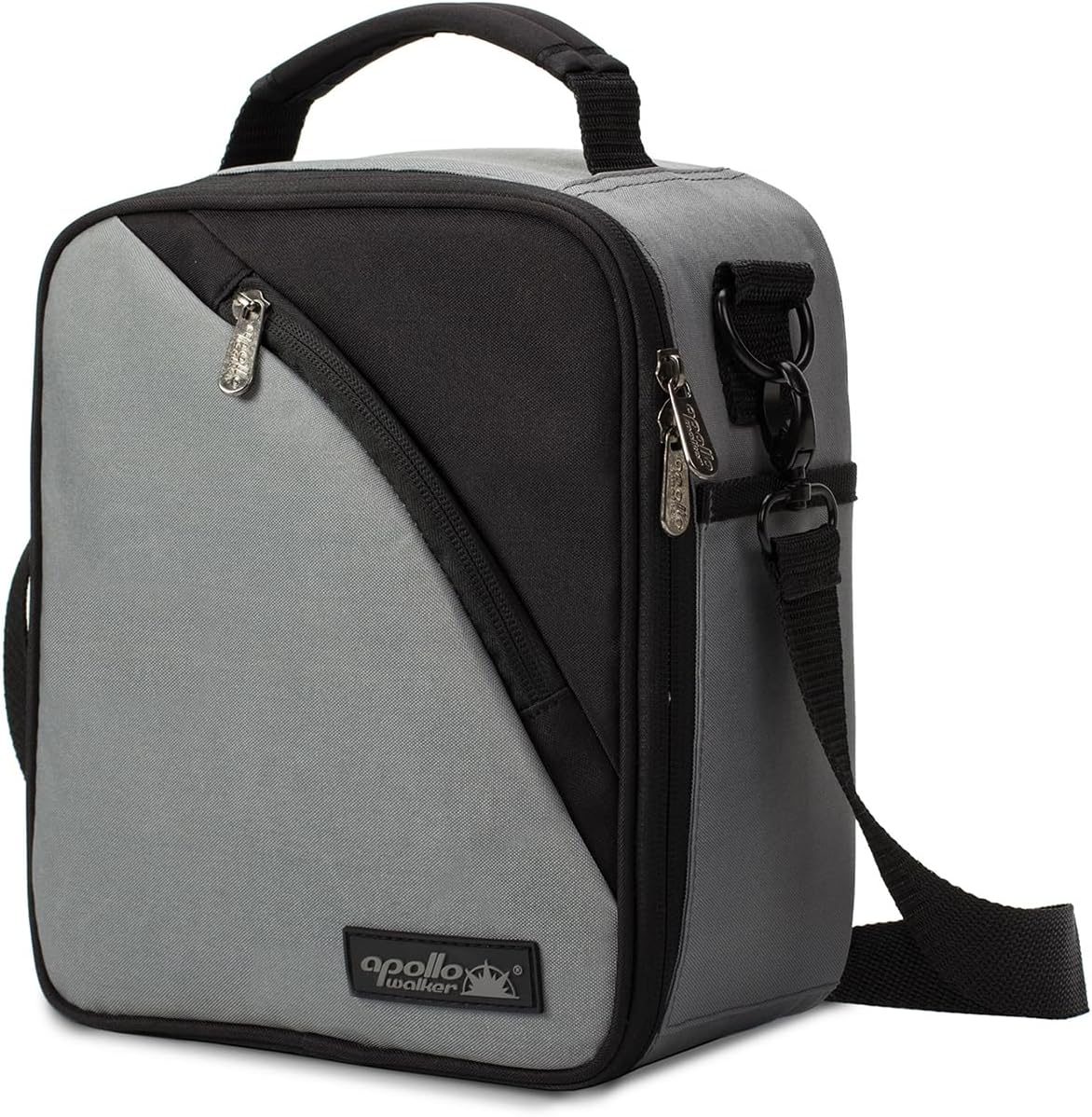 Amazon.com: Fenrici Black Lunch Box for Boys, Girls, Kids, Teens, Men ...