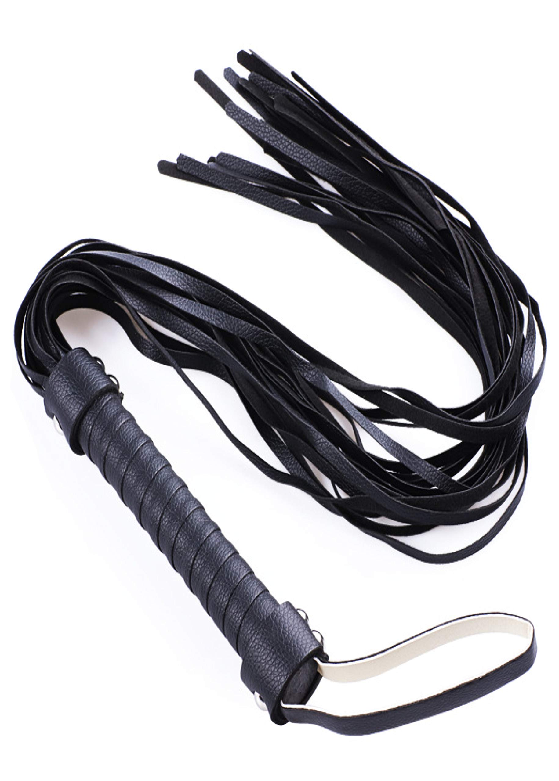 Amazon.com: Floggers Soft Leather 33" Bedroom Whip Cat O Nine Tails ...