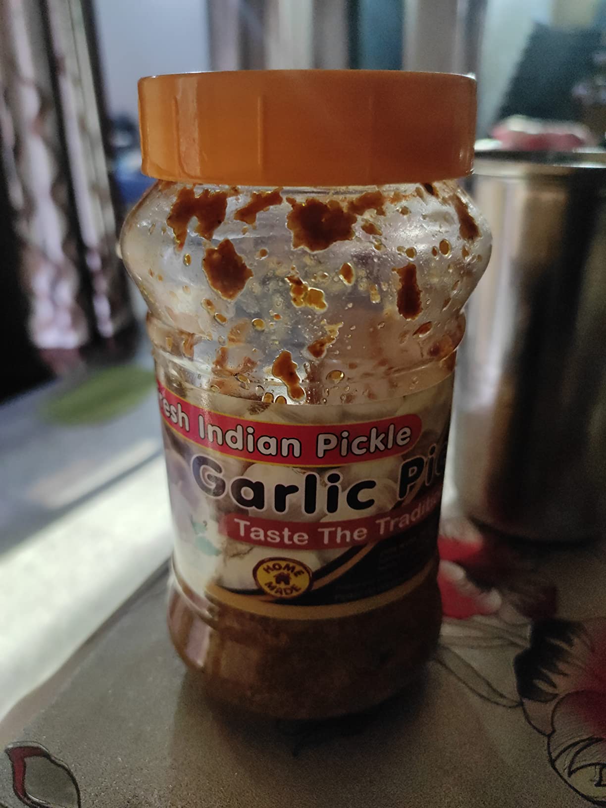 FRESH INDIAN PICKLE Garlic Pickle|Lehsun Achar|Lehsun Ka Aachar|Spicy ...