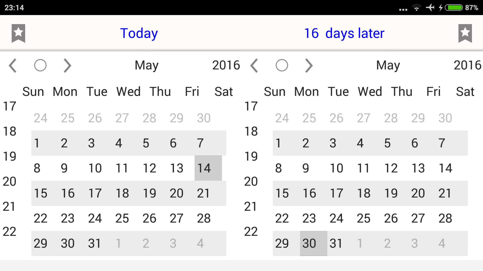 Dual Calendar Day Counter Amazon Appstore For Android Dual Calendar Day Counter Amazon Appstore For Android