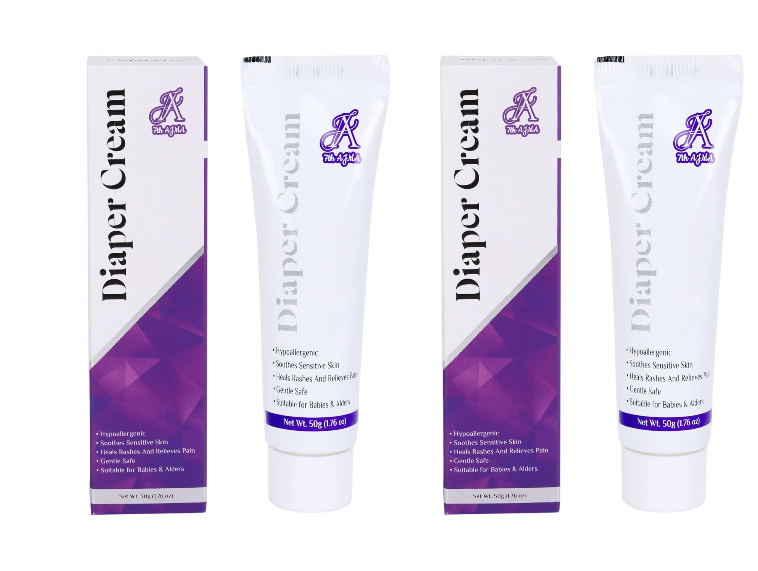 Amazon.in: Buy 7th AJMA Baby Baby Diaper Rash Cream | 50G| Ideal for ...