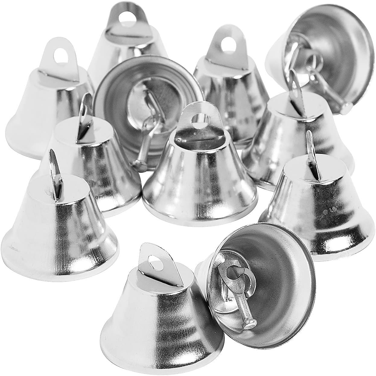 Amazon.com: Silver Wedding Bells, 24 Pieces : Home & Kitchen