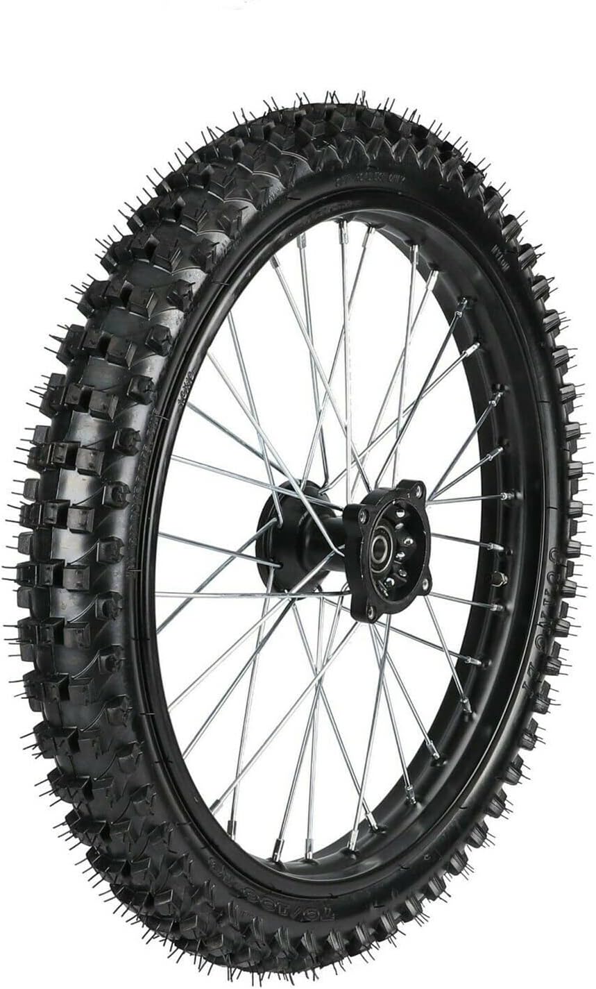Amazon.com: 19" Front Wheel 70/100-19 Tire Rim Assembly 1.6x19 for Dirt ...