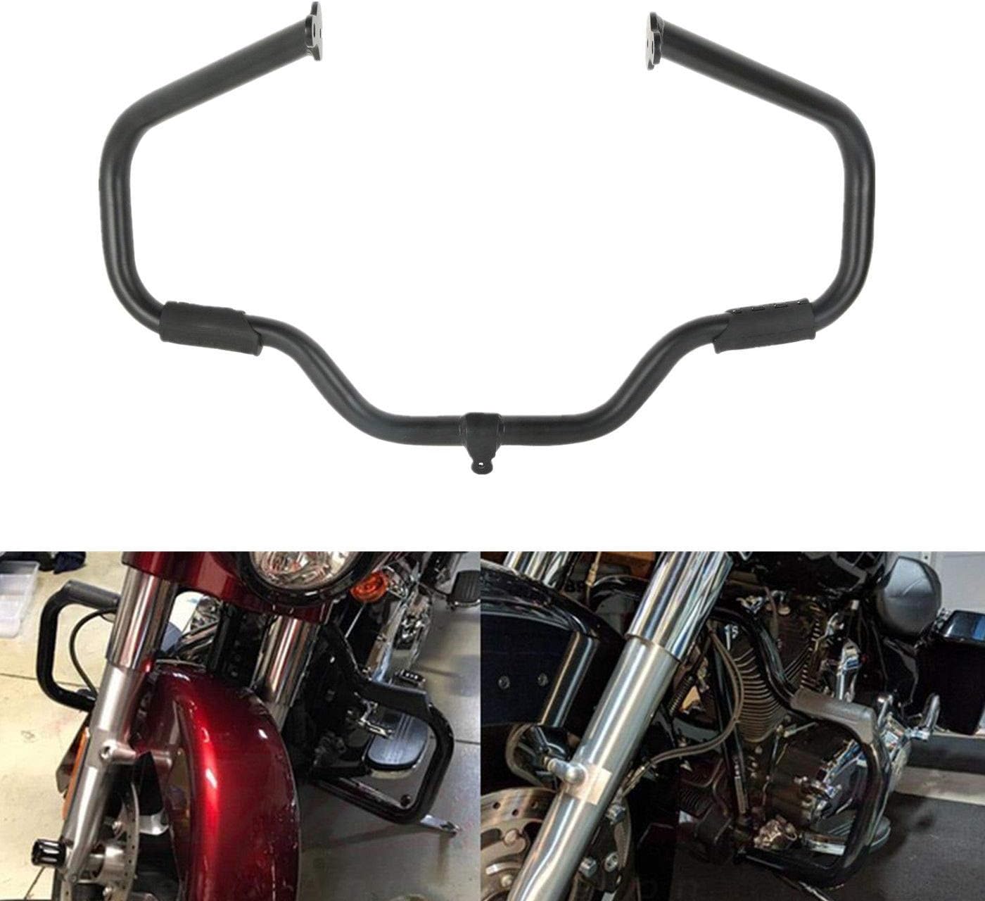 Amazon.com: TCMT Engine Highway Mustache Crash Guard Bar Fit for Harley ...