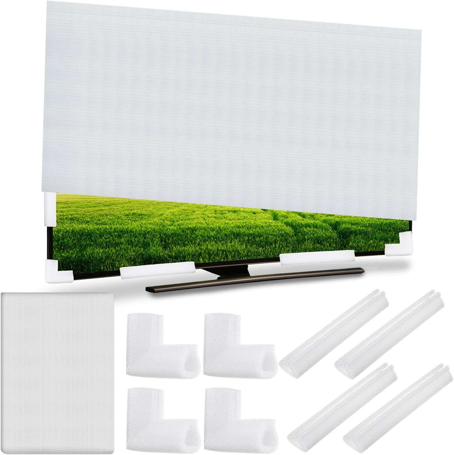 Amazon.com: 5 Pcs TV Moving Cover Inflatable Bubble Column TV ...