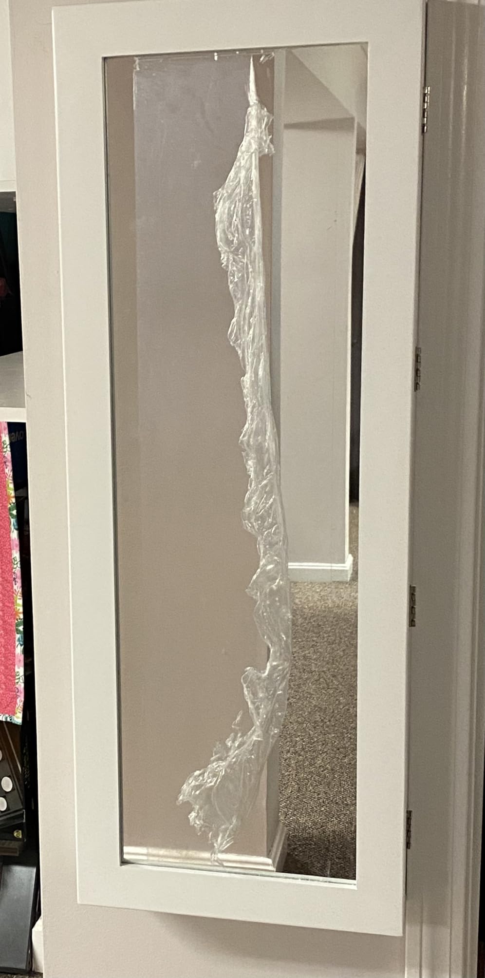 Amazon.com: Likein Wall Mounted Ironing Board Cabinet, Foldable Hanging ...