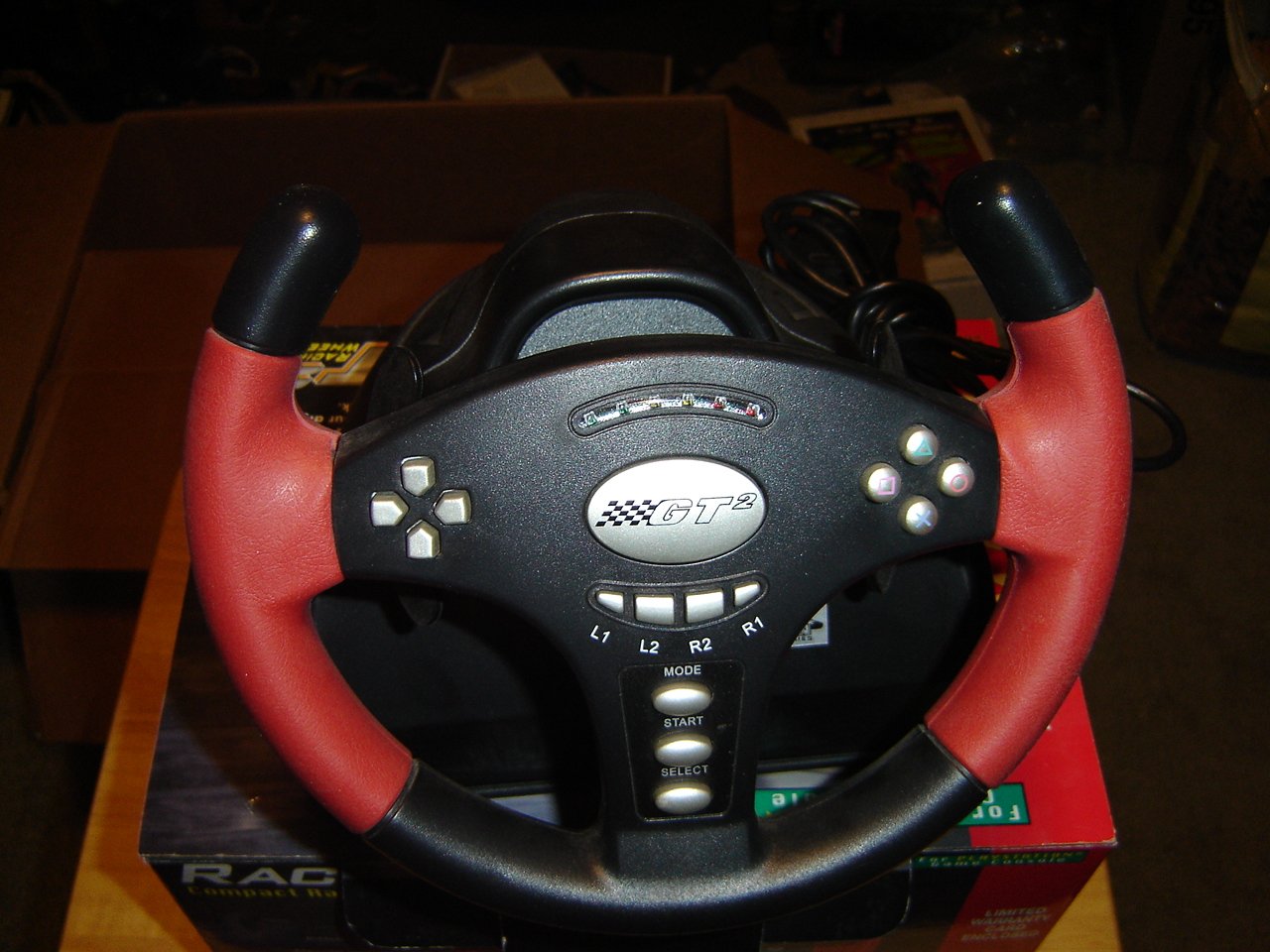 Amazon.com: Pelican GT2 Racing Wheel - PlayStation : Video Games