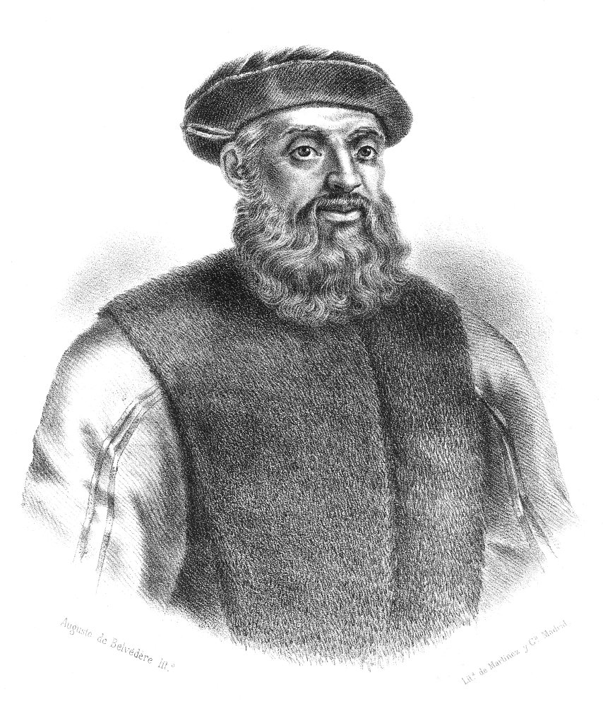 Ferdinand Magellan Drawing