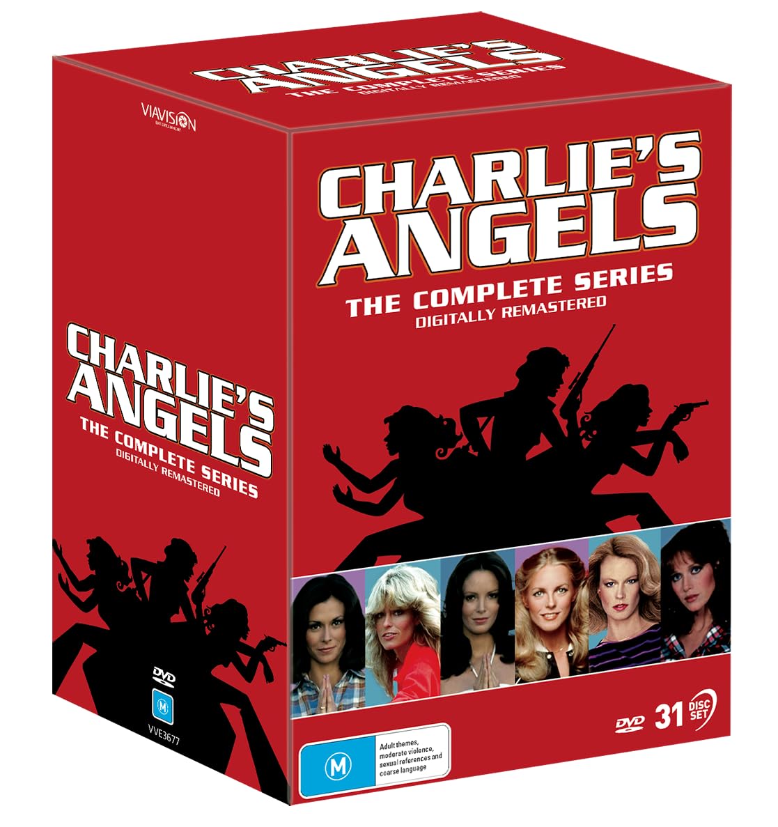 Amazon.com: Charlie's Angels: The Complete Series [Digitally Remastered ...