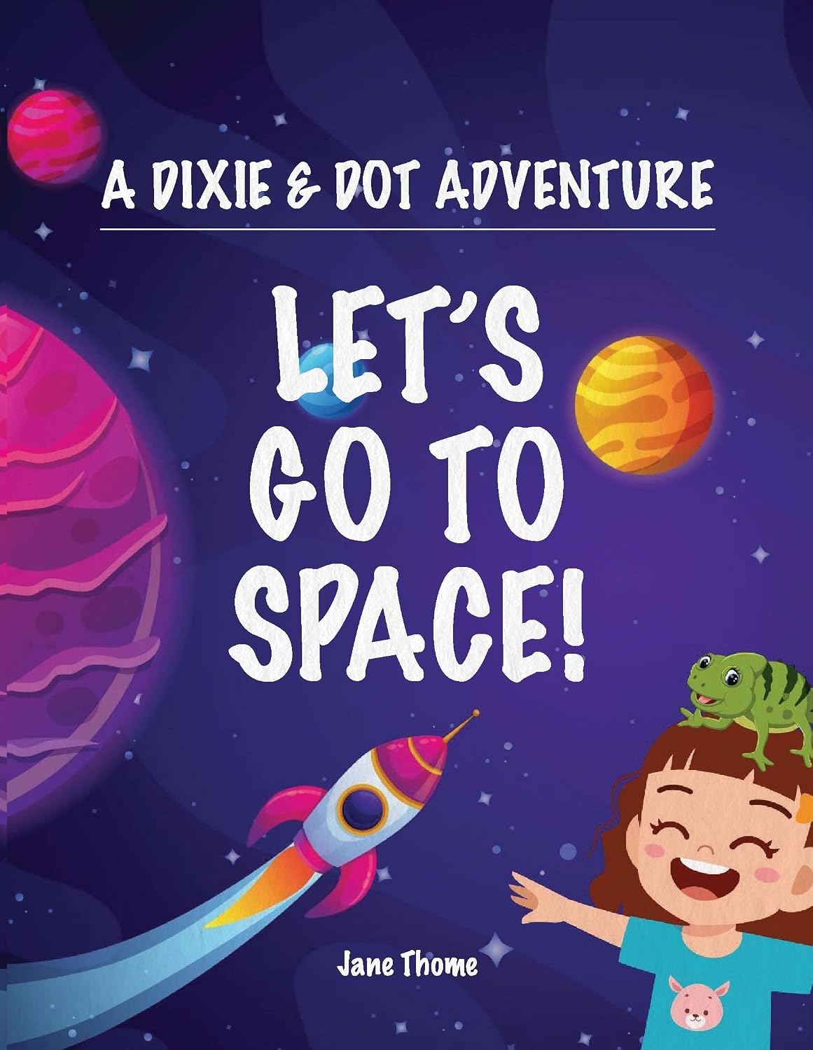 Amazon.com: A Dixie & Dot Adventure: Let's Go to Space! (UK English ...