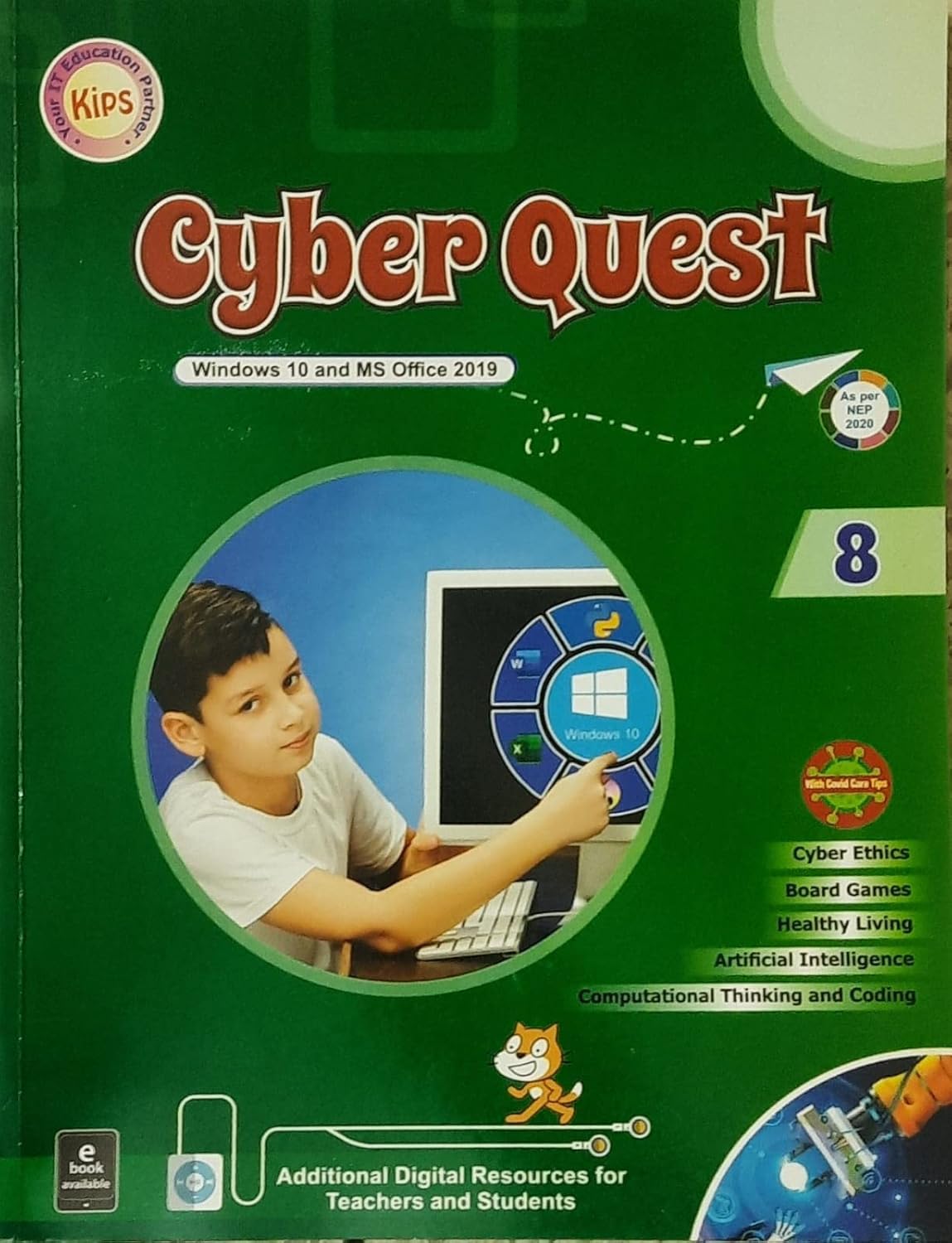 Kips Cyber Quest Class : VIII (Windows 10 & MS Office 2019) : KIPS ...
