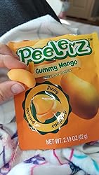 Amazon.com : Amos Peelerz Mango Gummy Candy, Peeleble Gummy Mango ...