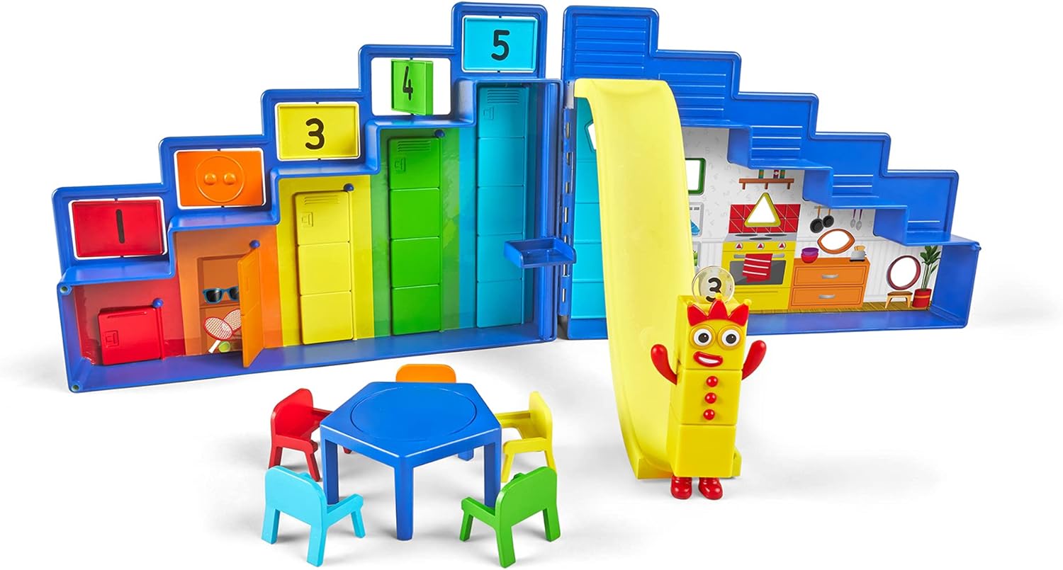 Amazon.com: hand2mind Numberblocks Super Secret Step Squad Headquarters ...