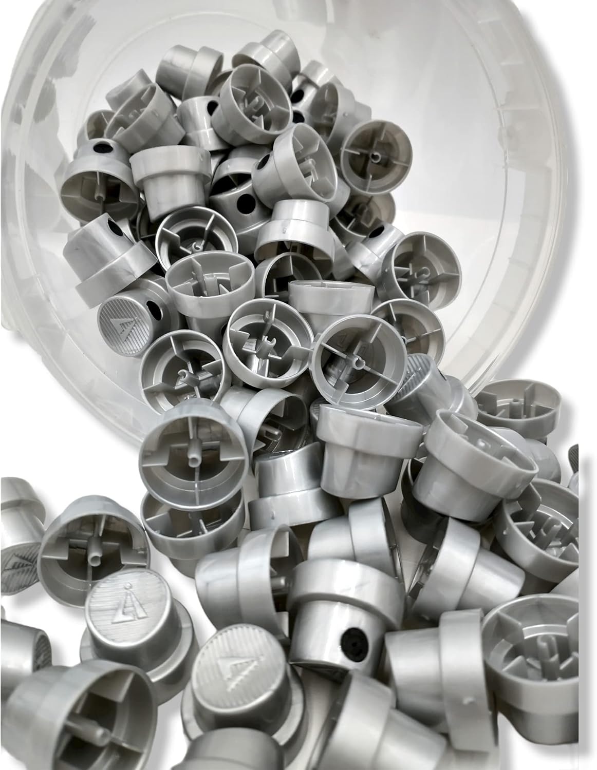 Amazon.com: Spray Paint Caps - Silver Fat Cap - Extra Wide Spray for ...