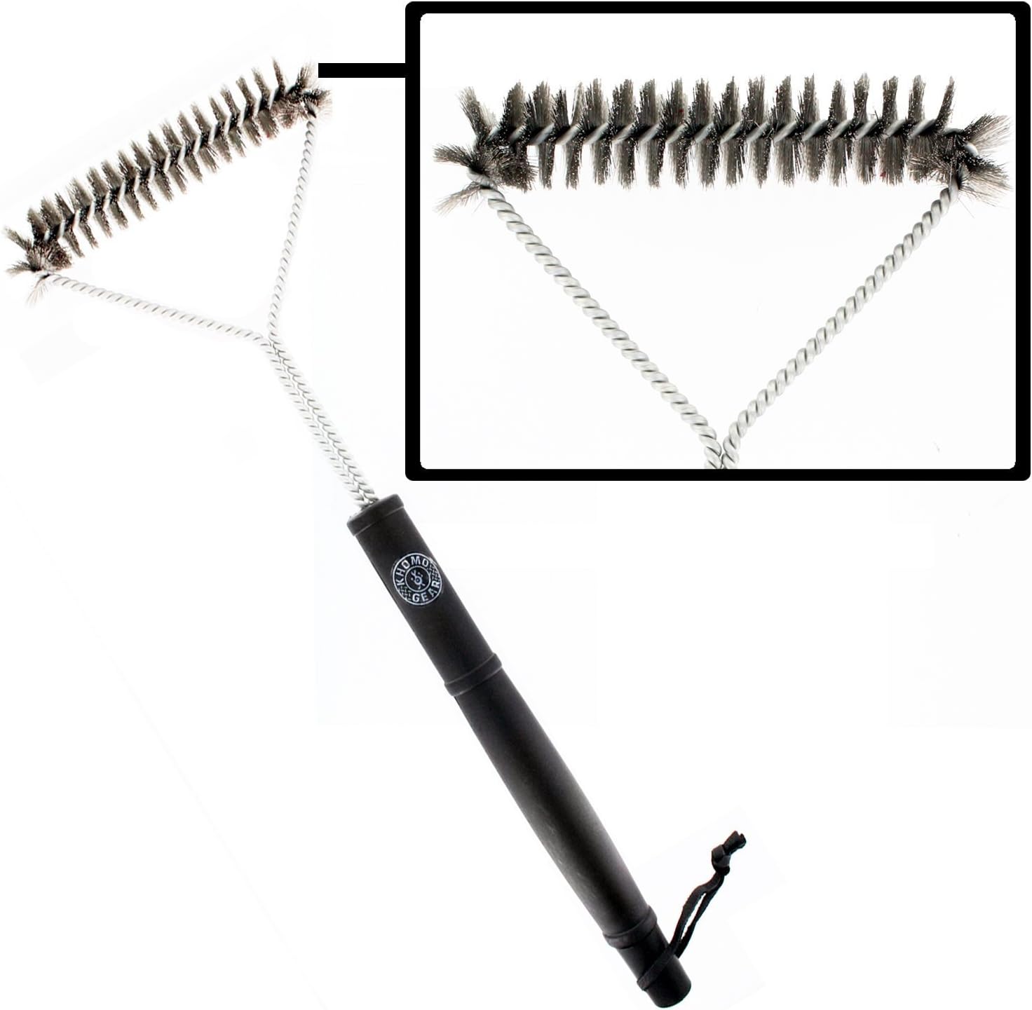 Amazon.com : Grillbot Automatic Grill Cleaning Robot with Nylon Brushes ...