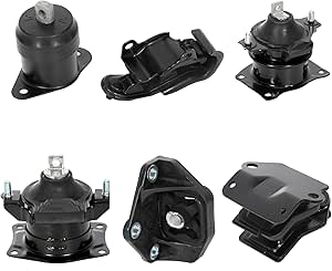 Amazon.com: OCPTY Engine Motor Mount and Transmission Mount Set ...