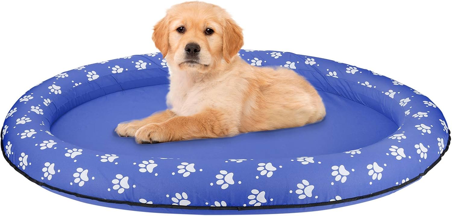 Amazon.com: Mystery 55x38 in/140x96 cm Dog Floats for Pool, Thickened ...