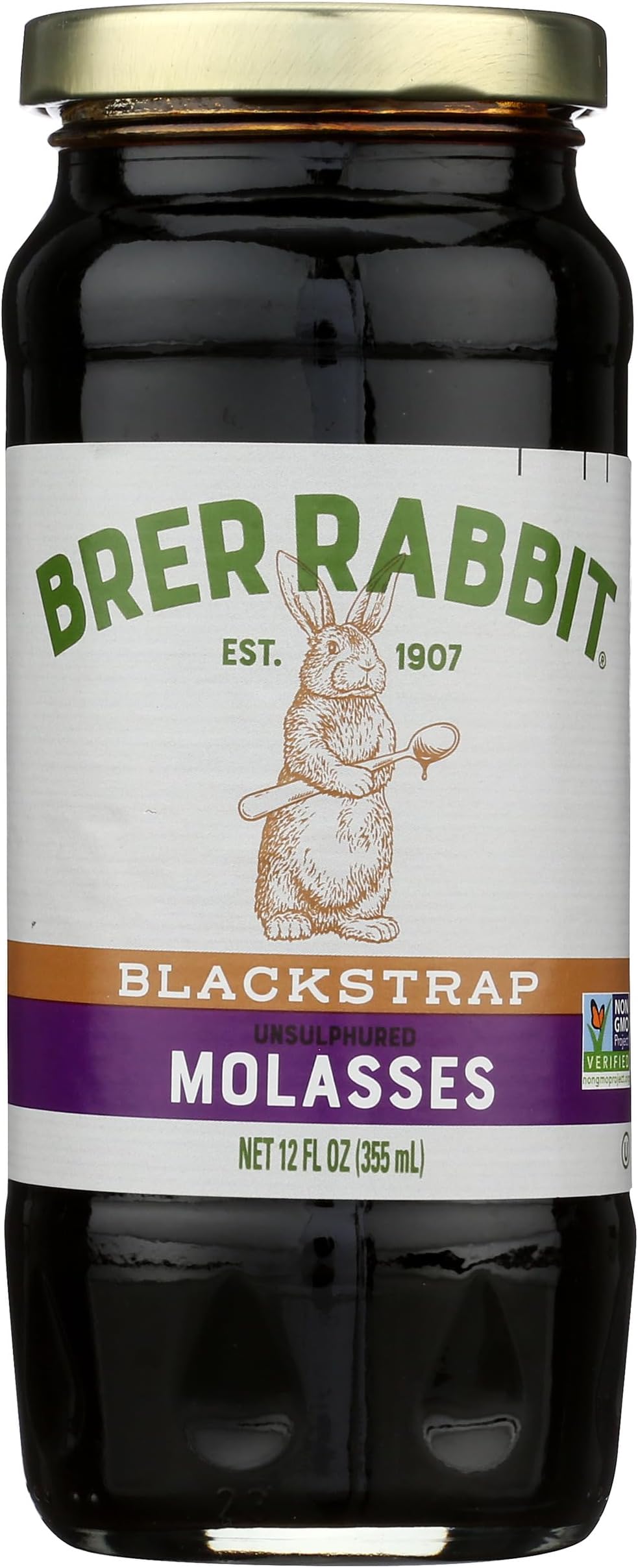 Amazon.com : Brer Rabbit Blackstrap Molasses, 12 Ounce : Grocery ...