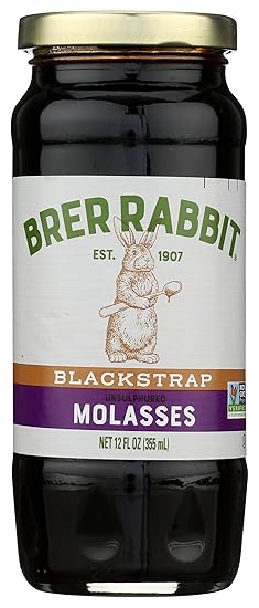 Amazon.com : Brer Rabbit Unsulphured Molasses, Blackstrap, 12 Ounce ...