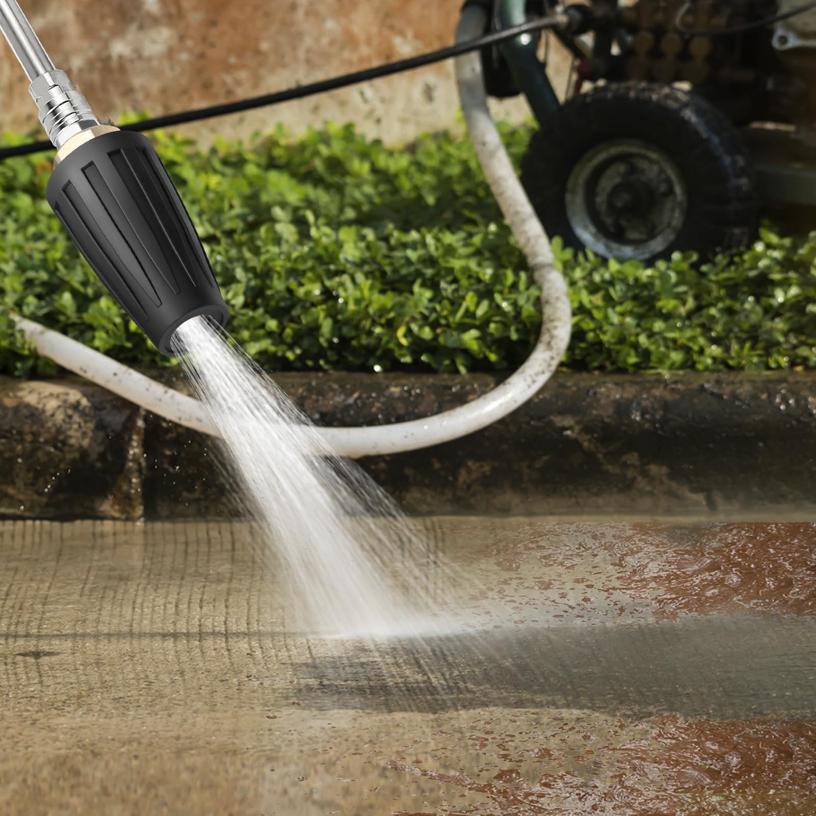 Snapklik.com : Pressure Washer Tips Turbo Nozzle, 360 Rotating Spray ...