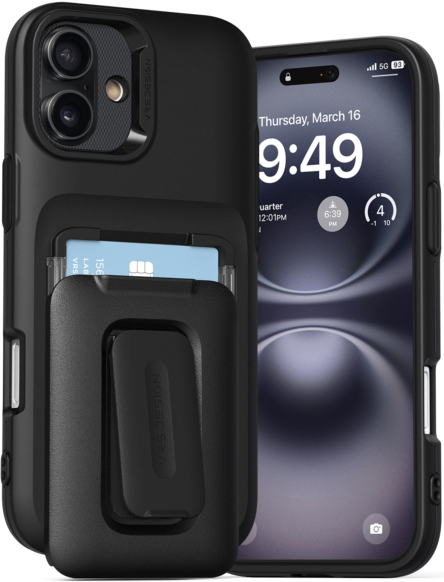 Amazon.com: VRS DESIGN Orb Case for iPhone 16 Plus (2024), Premium Card ...