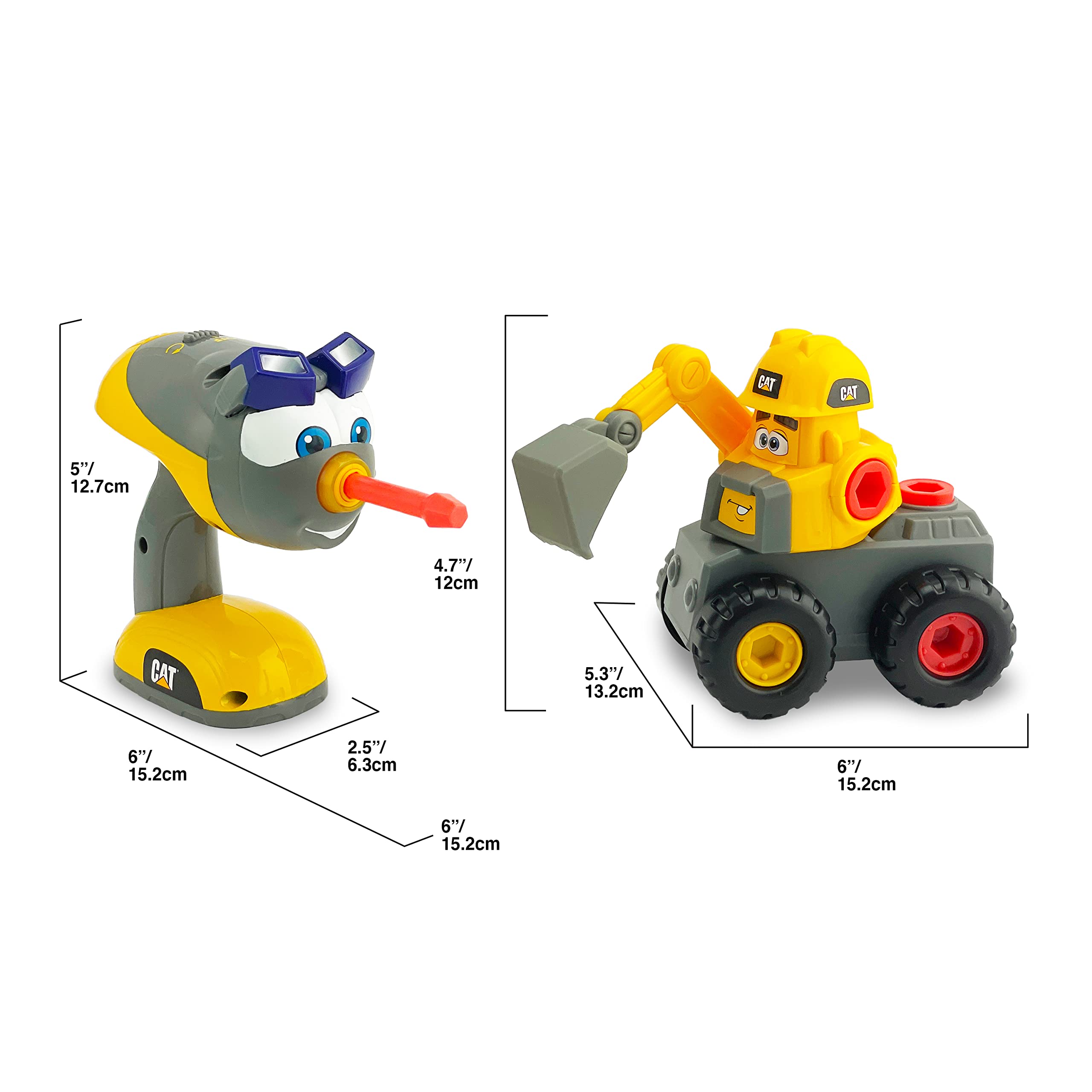 Snapklik.com : CatToysOfficial Construction Toys, Fix-It Fleet ...