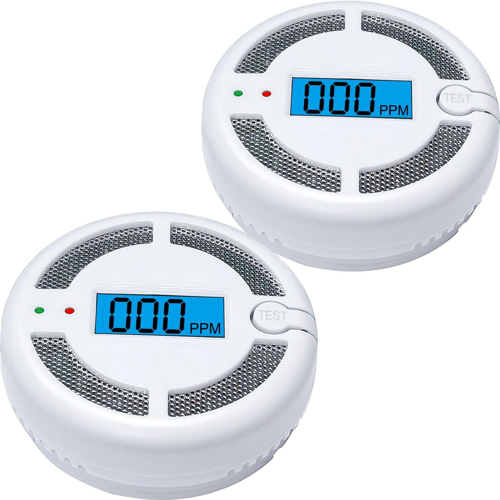 3 Packs Carbon Monoxide Detector - AGSMXSYG Carbon Monoxide Alarms ...