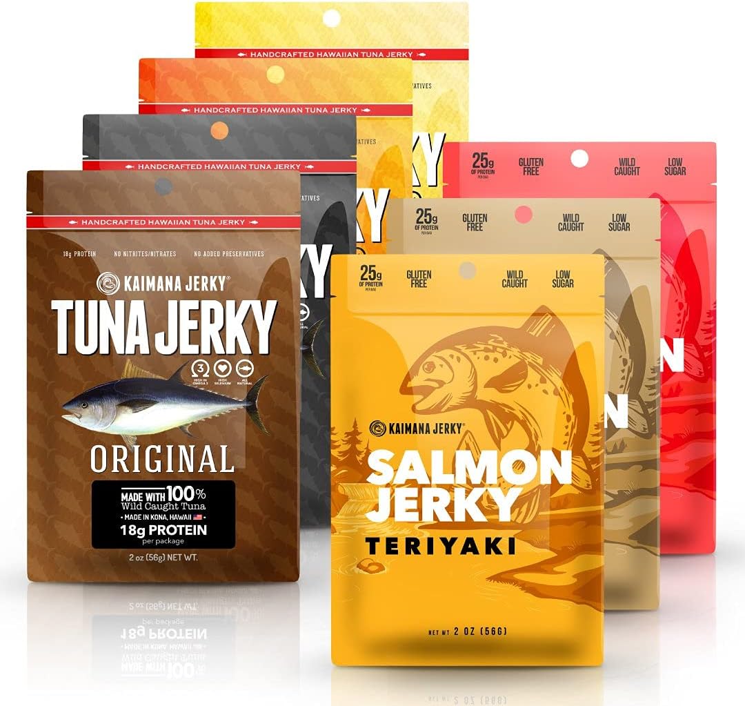 Amazon.com: Hawaiian Ahi Sakura Boshi Teriyaki Flavored Fish Jerky ...