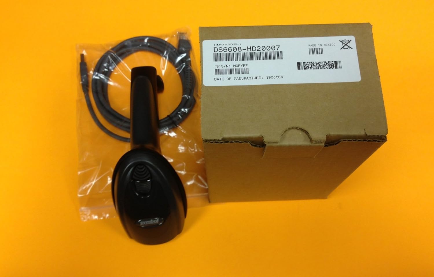 Amazon.com : Symbol DS6608 USB Handheld Omni-Directional Laser Barcode ...