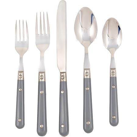 Amazon.com | Ginkgo International Le Prix 20-Piece Stainless Steel ...
