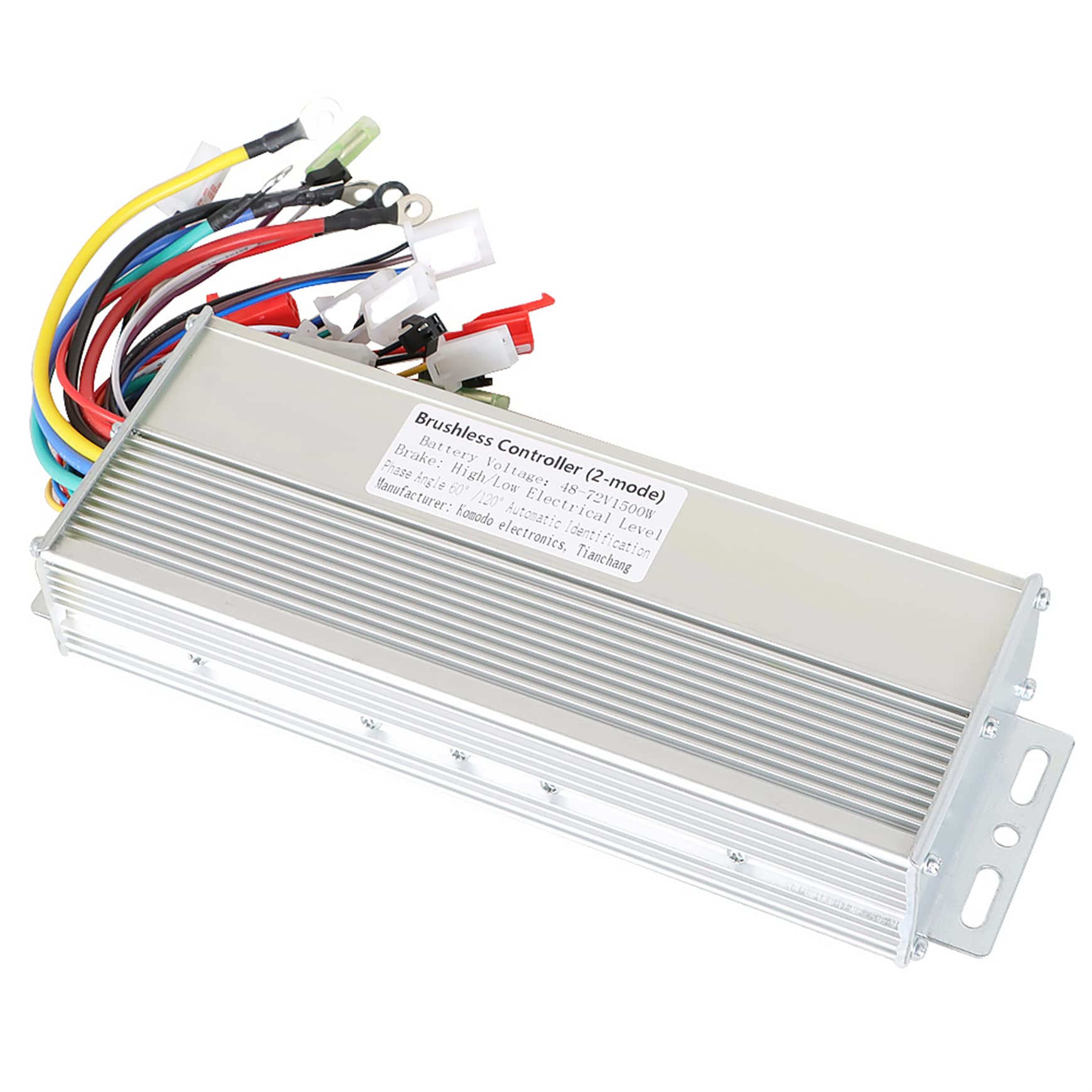 Amazon.com: Silscvtt Brushless Motor Speed Controller 48/72V 1500W ...