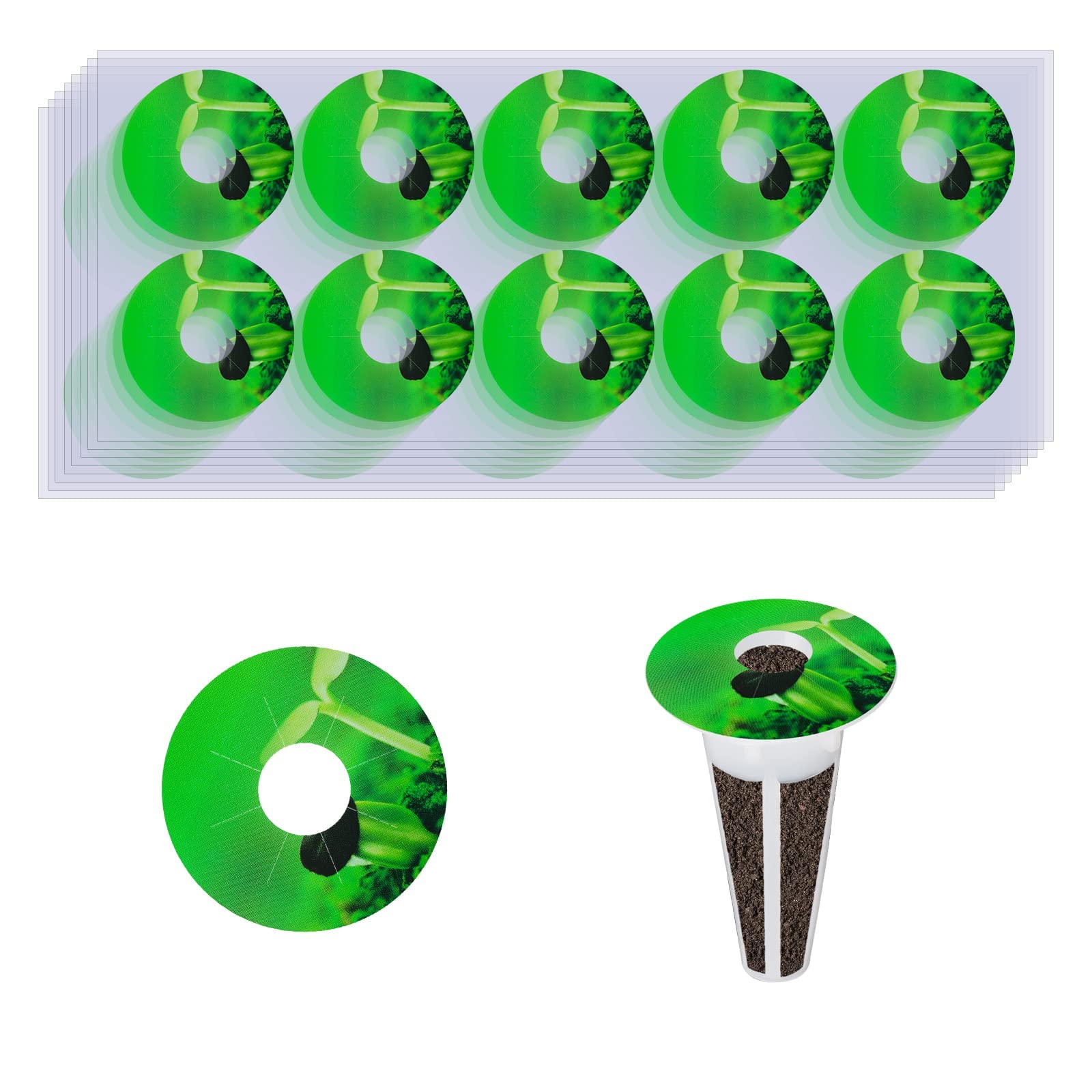 Amazon.com: 120 PCS Plant Grow Stickers, Grow Baskets Labels ...