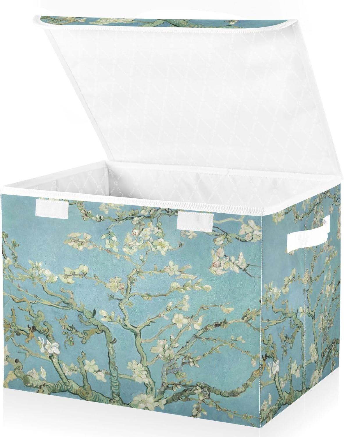 Mnsruu Storage Baskets Collapsible Storage Bins with Lids, Van Gogh ...