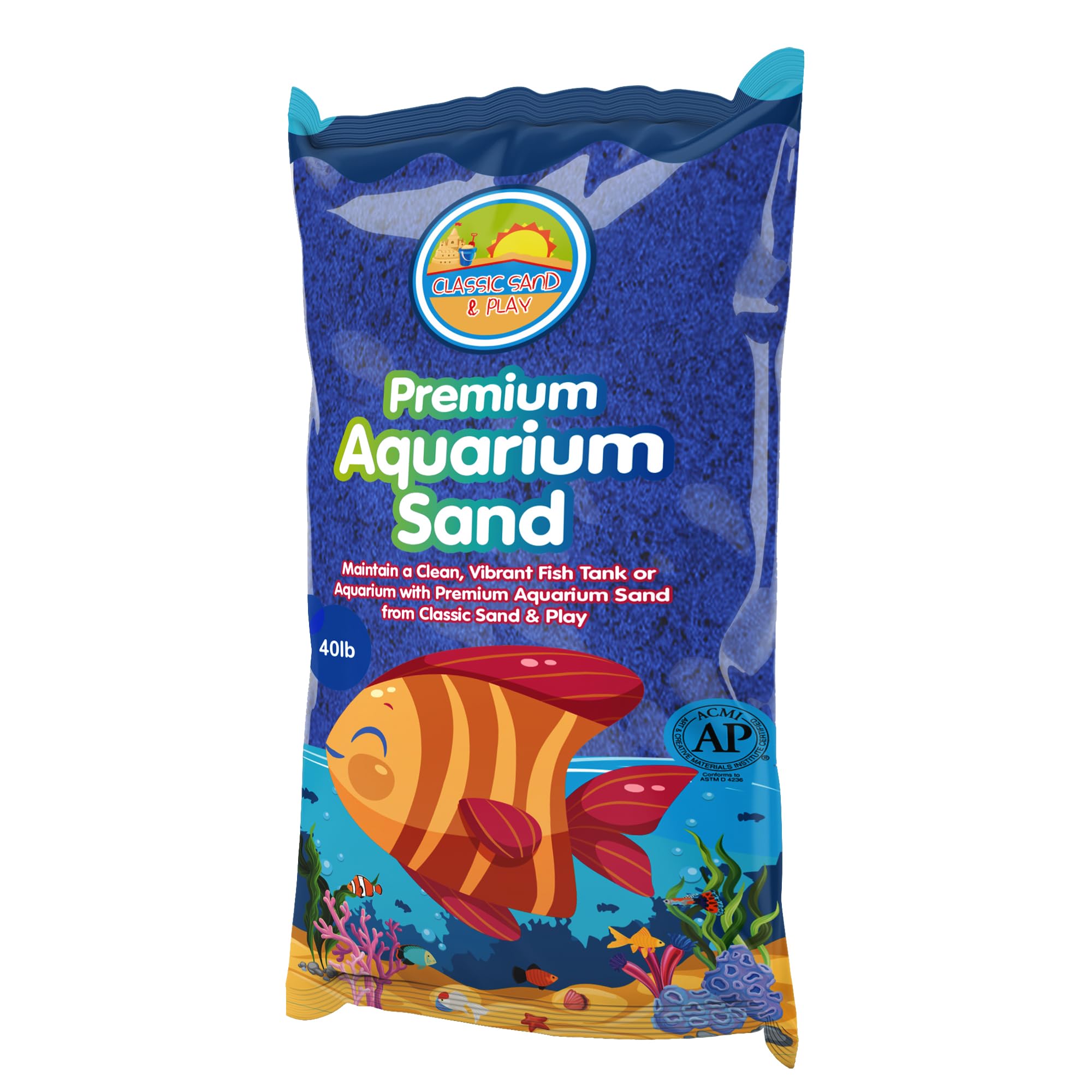 Amazon.com : CLASSIC SAND & PLAY Natural Aquarium Sand for Freshwater ...