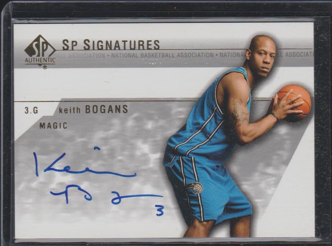 2004 SP Keith Bogans Magic Autographed Basketball Card #KO-A at Amazon ...