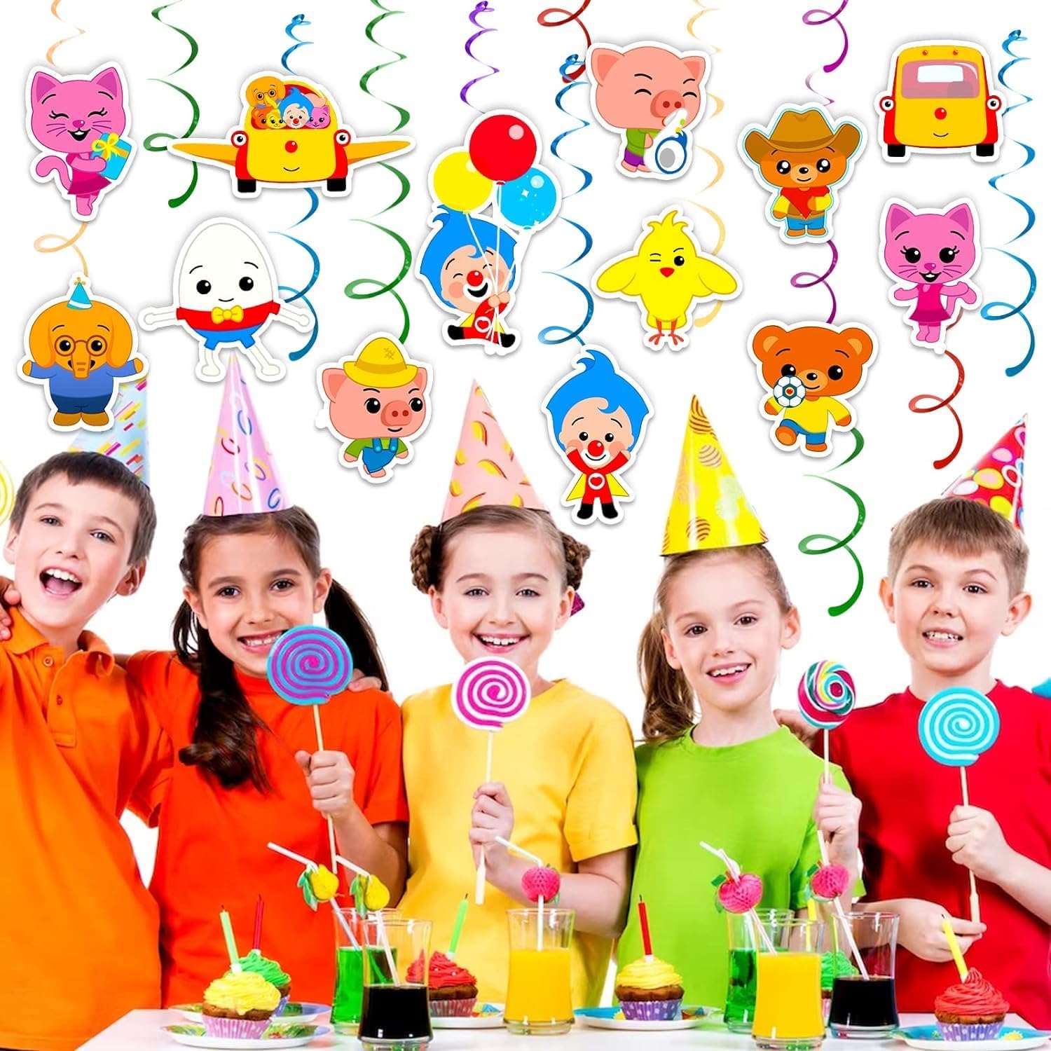20Pcs Plim Plim Party Decorations Plim Plim Birthday Chile | Ubuy