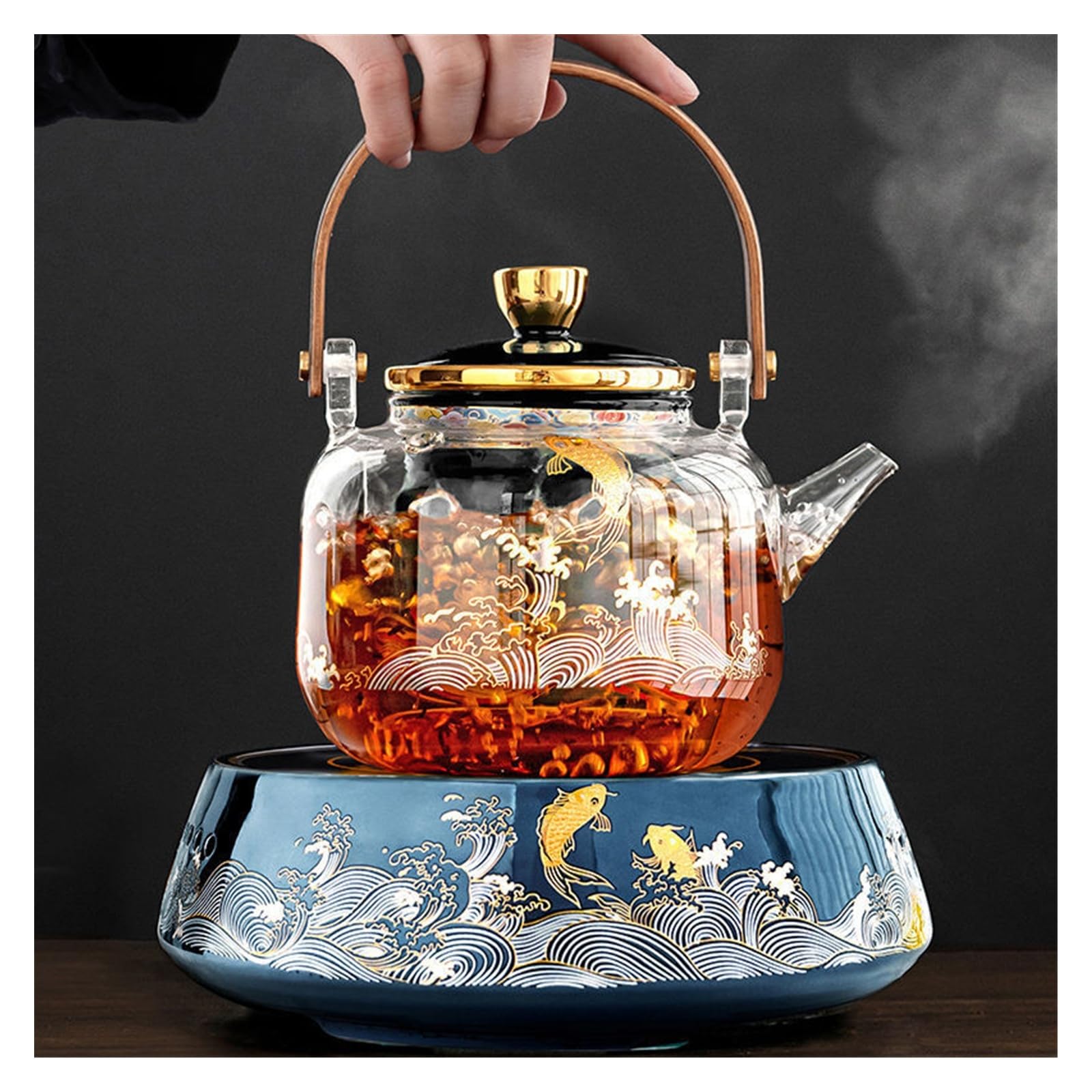 Steaming Tea Kettle