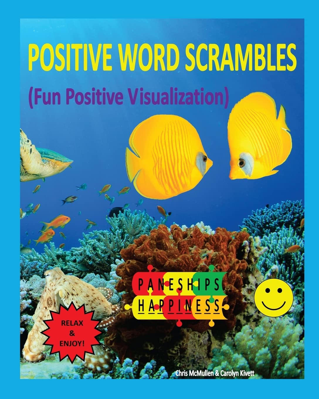 Positive Word Scrambles (Fun Positive Visualization): Relax & Enjoy ...