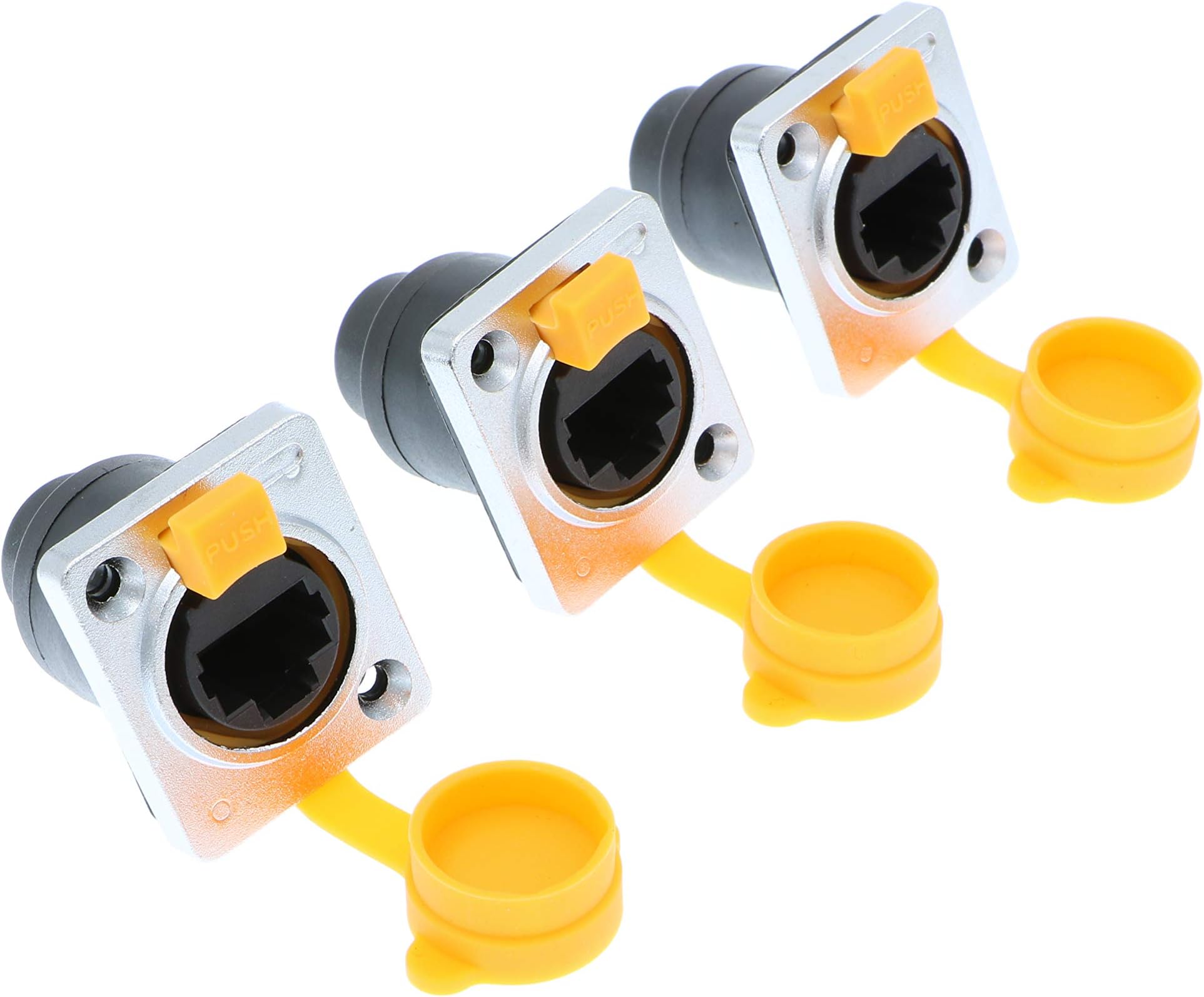 Amazon.com: Alvin's Cables RJ45 Waterproof Connector Sockets IP65 ...