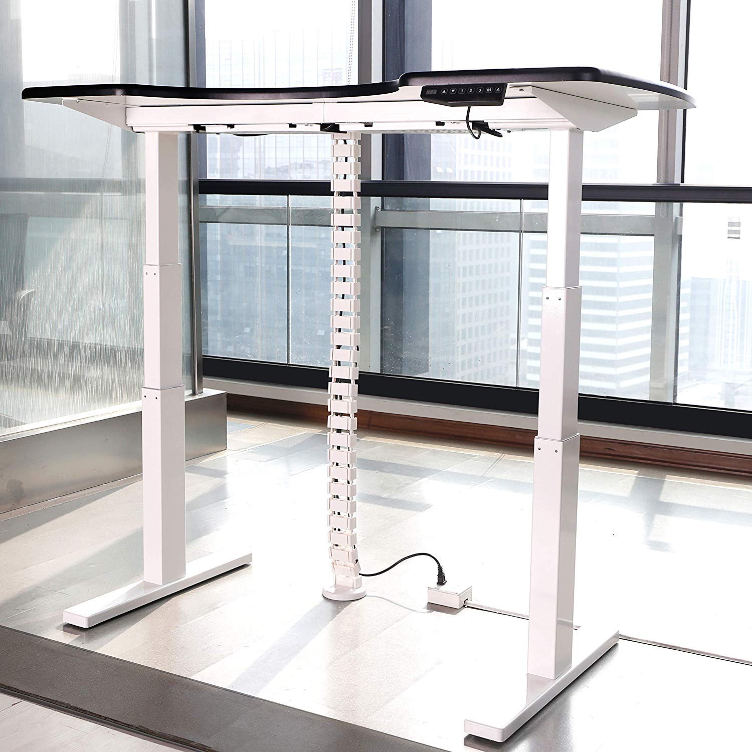 Boost Electric Height Adjustable Desk Cable Entry at Aidan Zichy ...