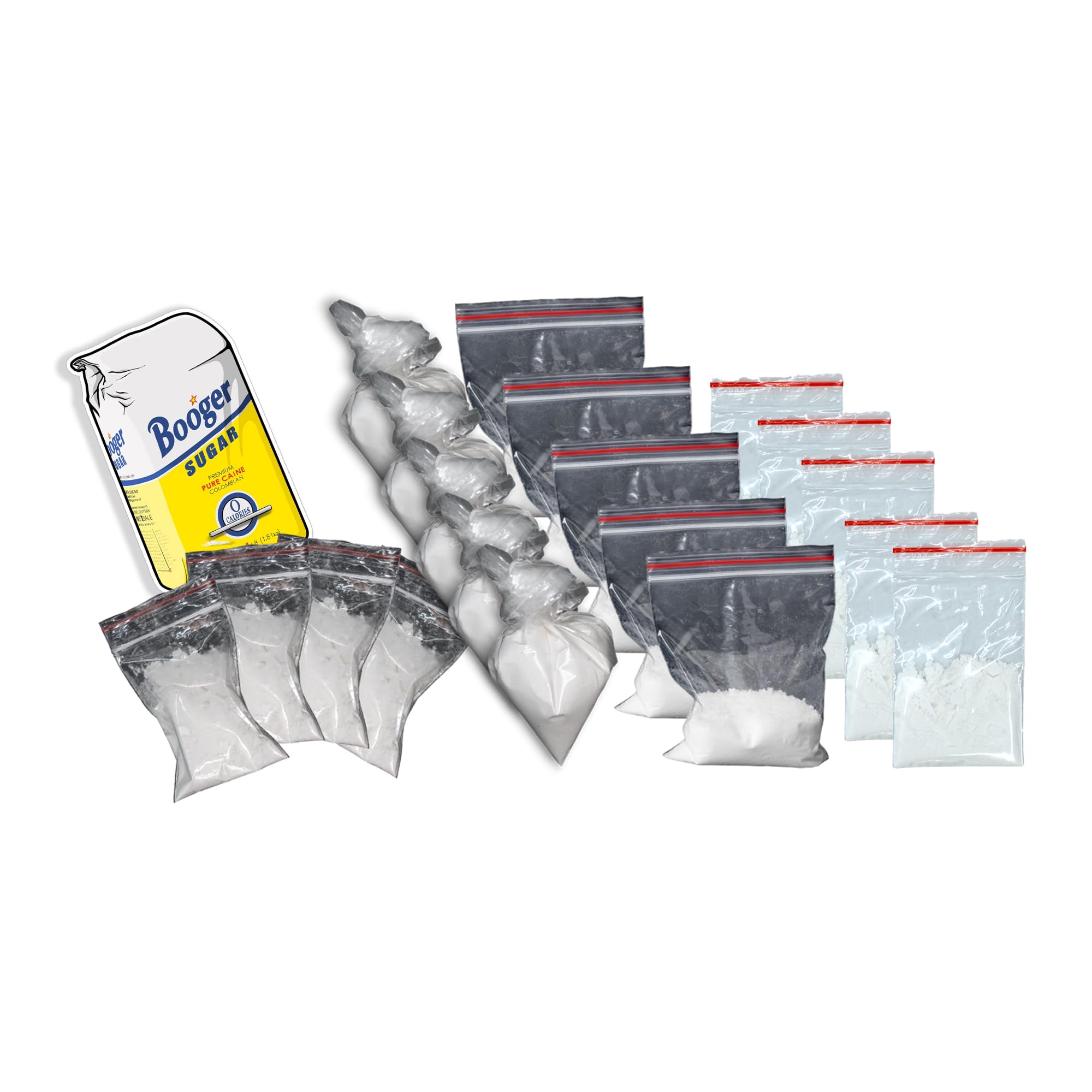 Amazon.com: Coke Bag Stickers, Coke Baggie Joke Sticker, Funny Booger ...