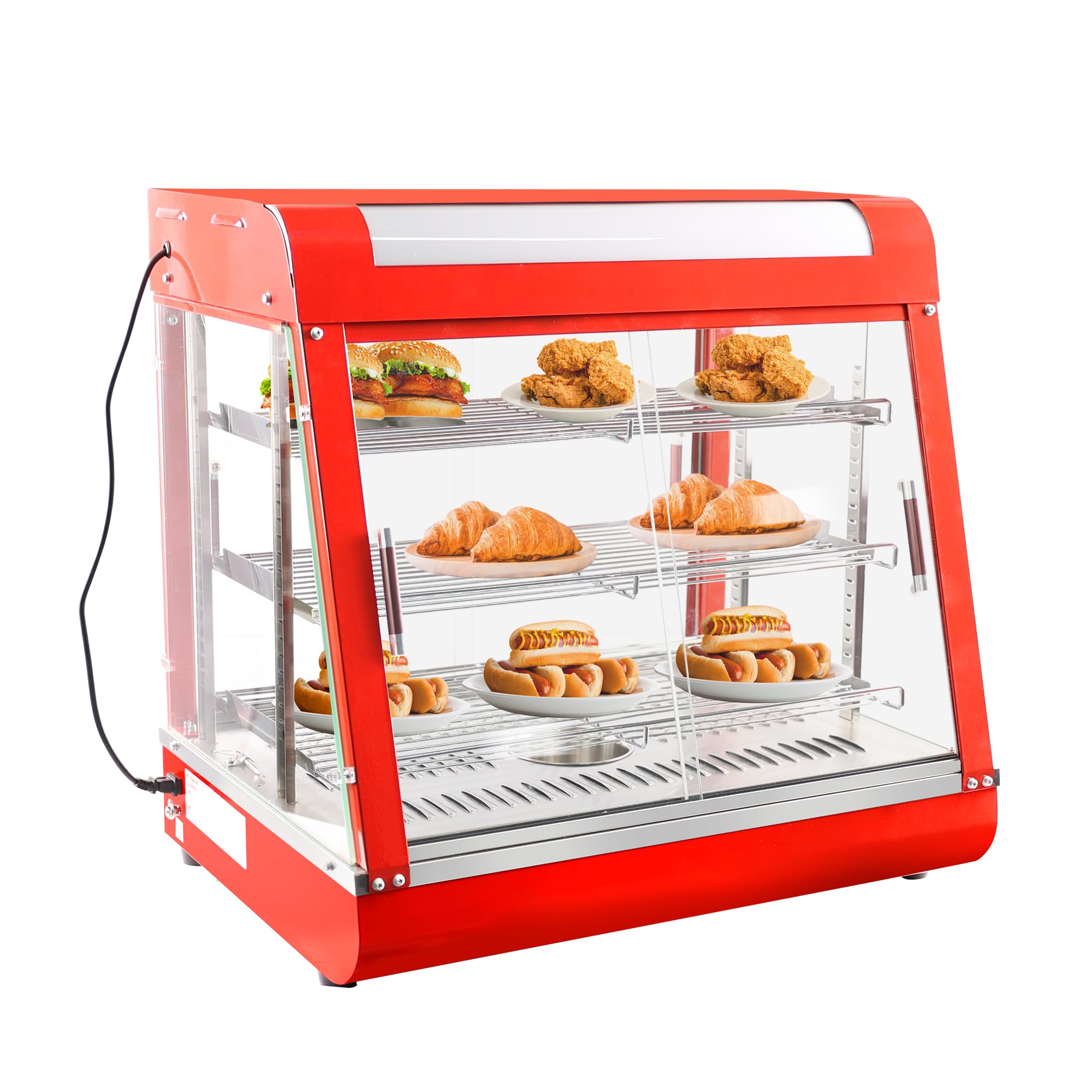 Amazon.com: 26" Warm for Food Display Commercial Case,3-Tier Countertop ...