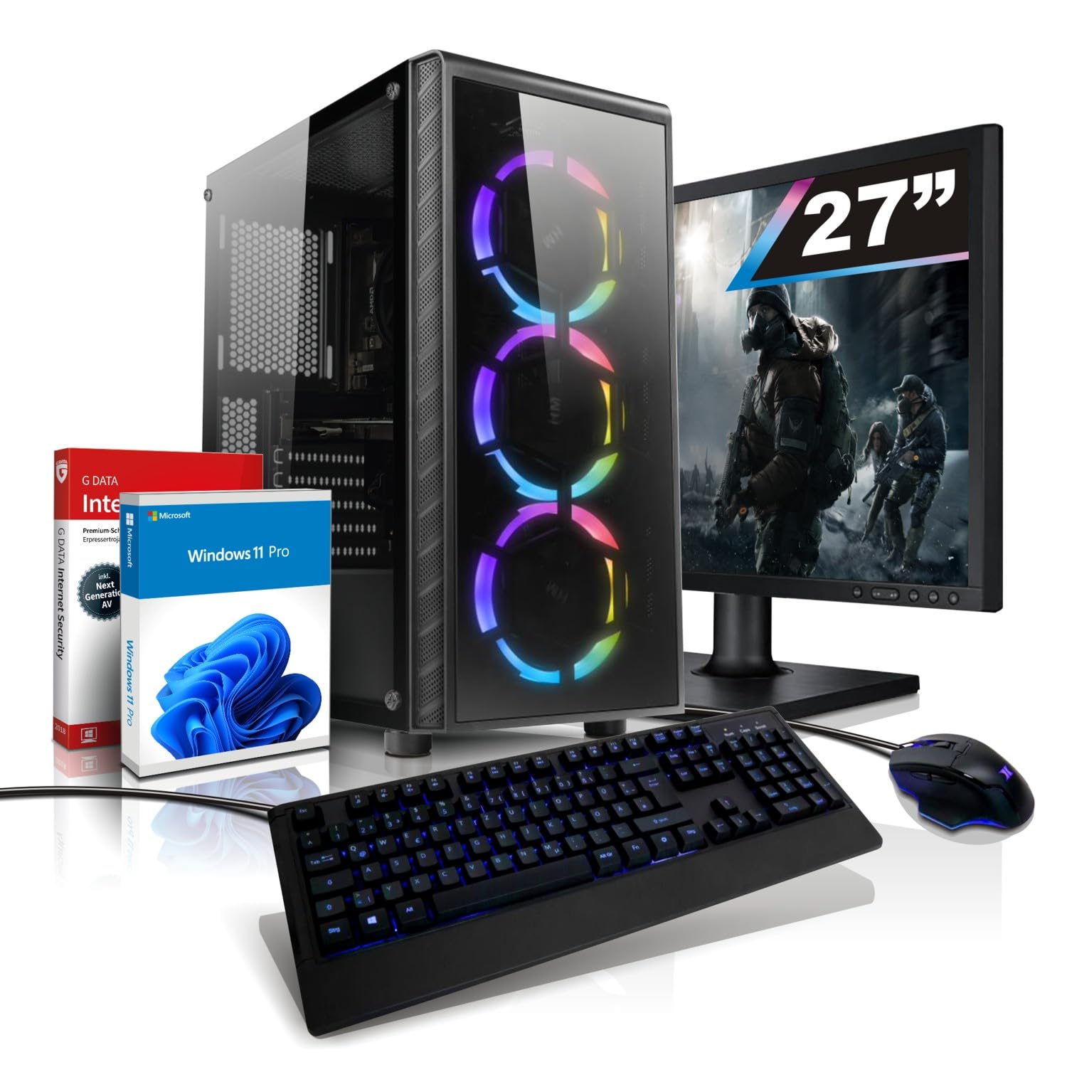 shinobee High End Gaming PC Intel Core i9 11900F 16 Threads 5.20GHz ...