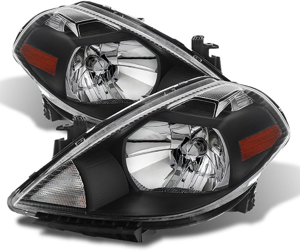 Amazon.com: VIPMOTOZ Black Housing OE-Style Headlight Headlamp Assembly ...