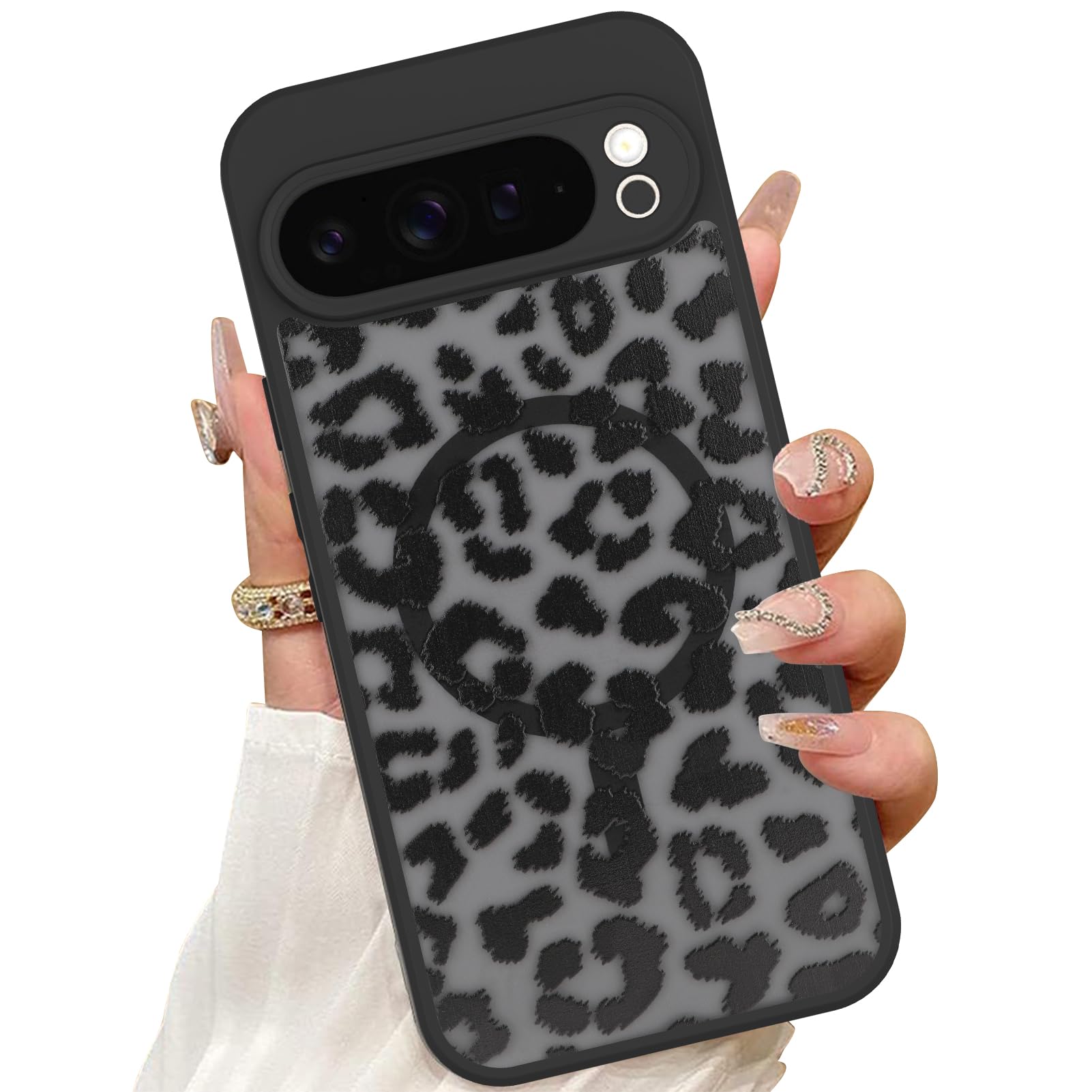 Amazon.com: ZIYE Magnetic Case for Google Pixel 9 Pro XL Case [Compatible with MagSafe] Black ...