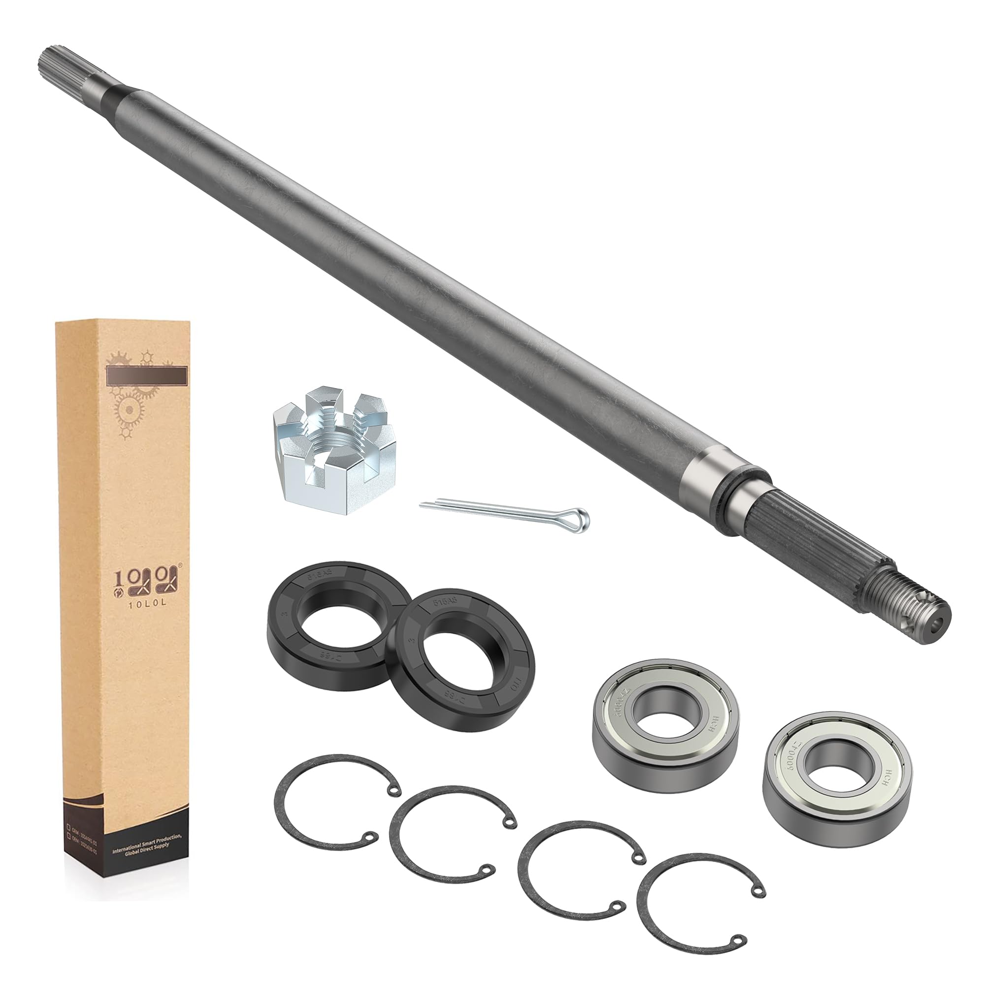 Snapklik.com : 10L0L Golf Cart Driver Side Rear Axle Shaft