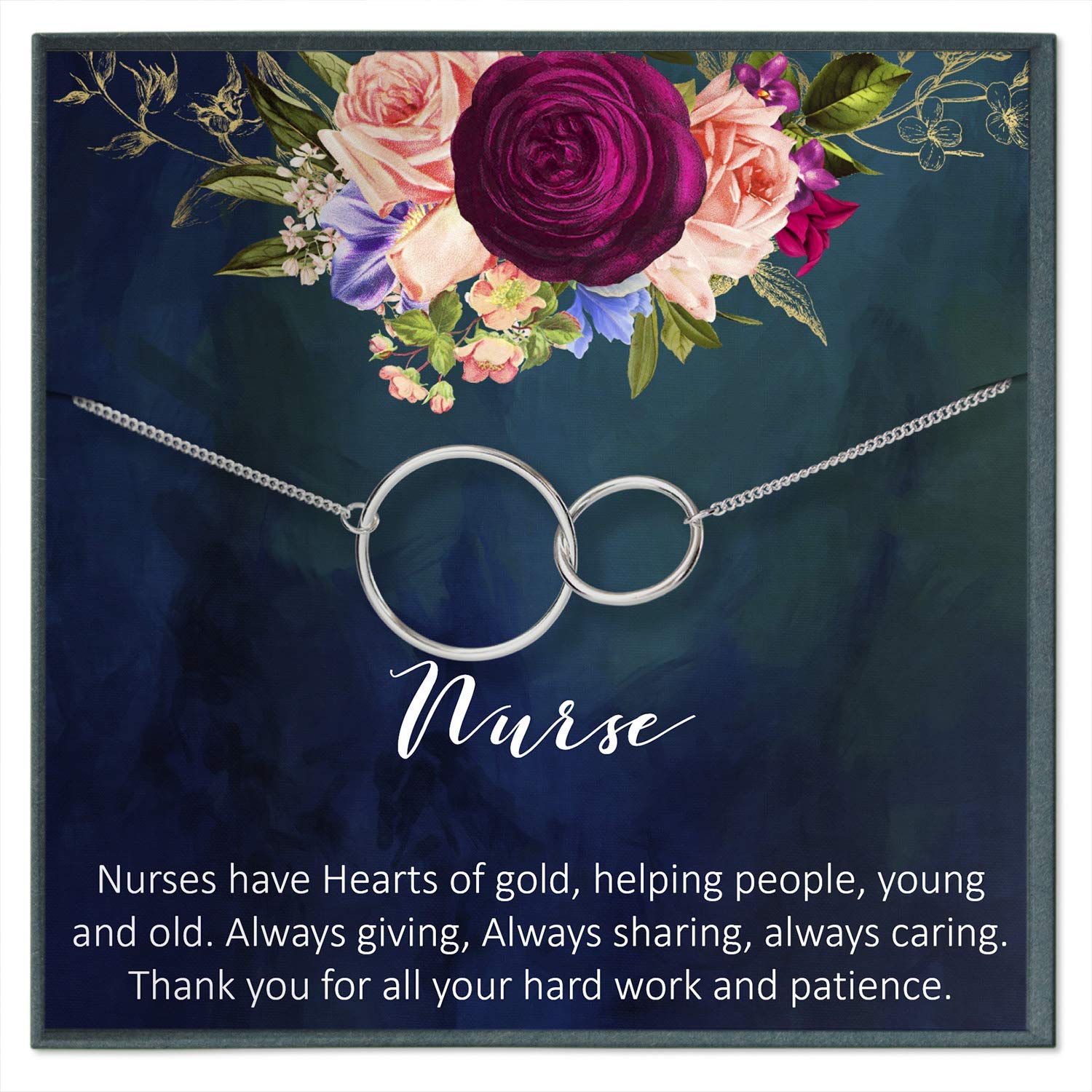 Amazon.com: Gifts for Nurses, 925 Sterling Silver Feather Necklace for ...