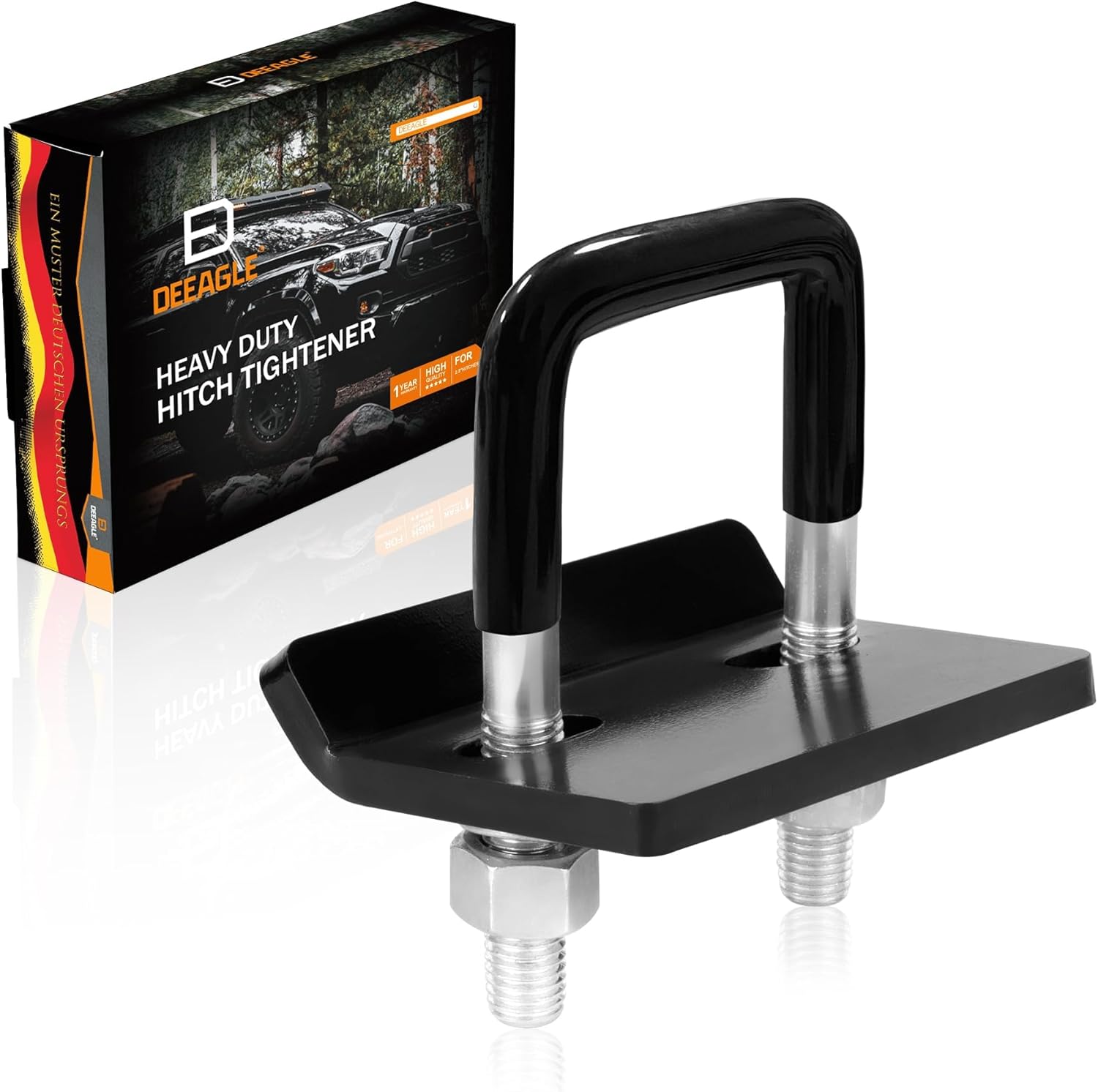 Amazon.com: Hitch Tightener Anti Rattle Stabilizer for 2.5", Trailer ...